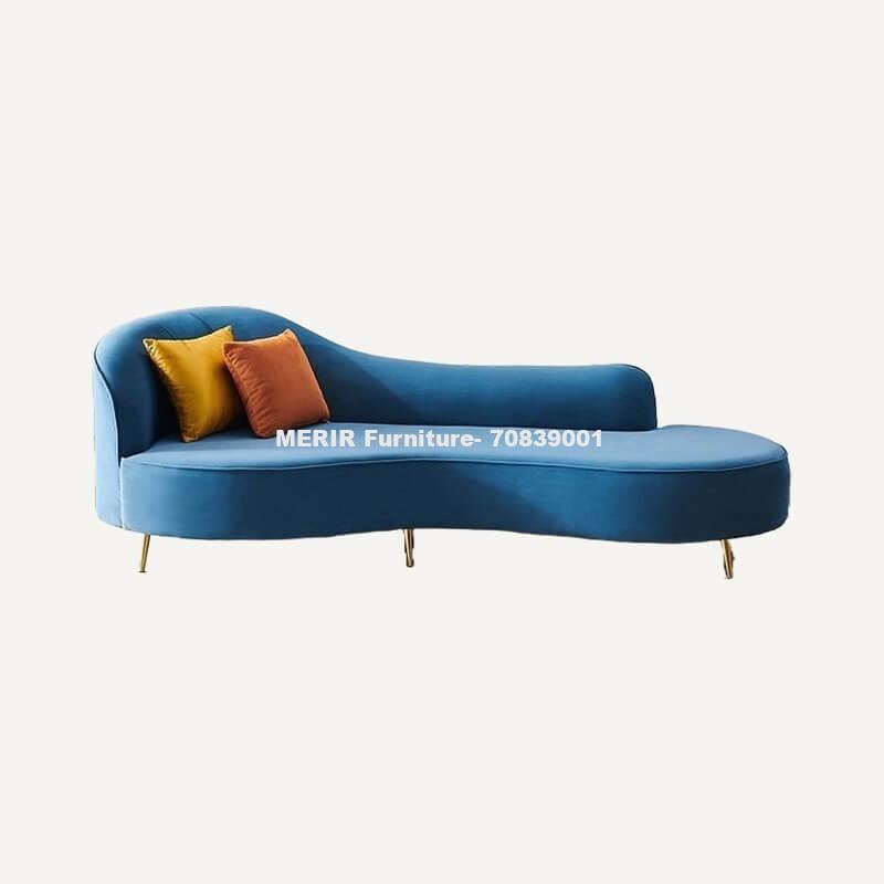 Blue Deban sofa - Merir Furniture